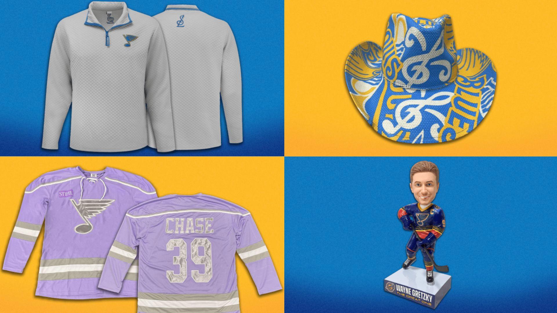Blues release promotional schedule featuring hats, hoodies, more | ksdk.com
