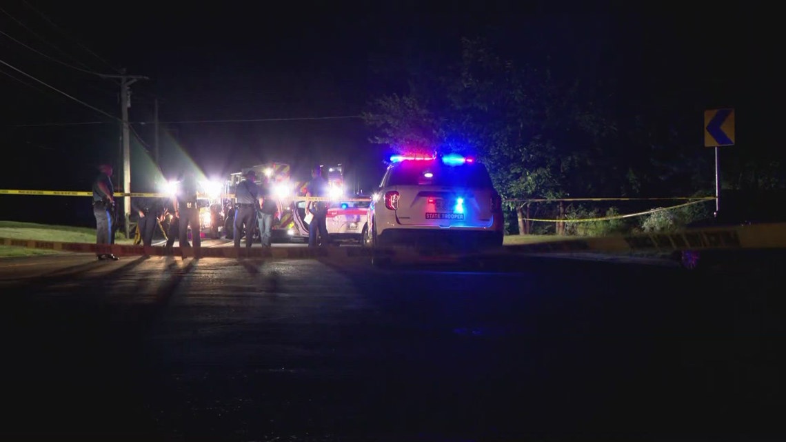 Affton pursuit ends in rollover crash, shots fired; 2 dead | ksdk.com
