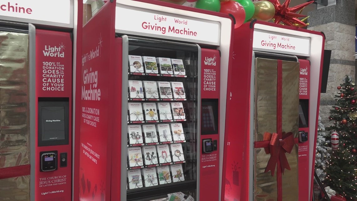 Vending machines for giving arrive inside West County Center | ksdk.com