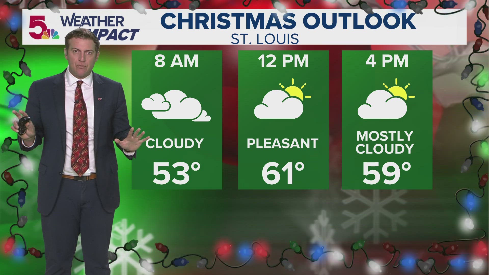 St. Louis forecast: Very warm for Christmas | ksdk.com