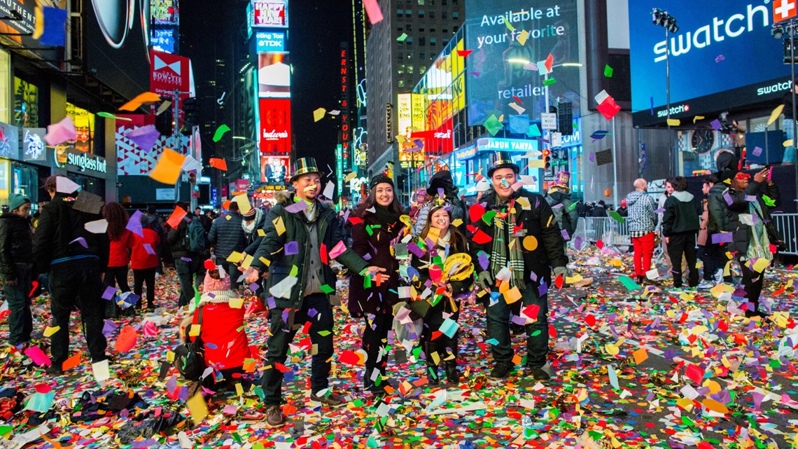 How a piece of Times Square confetti brought together St. Louis couple ...