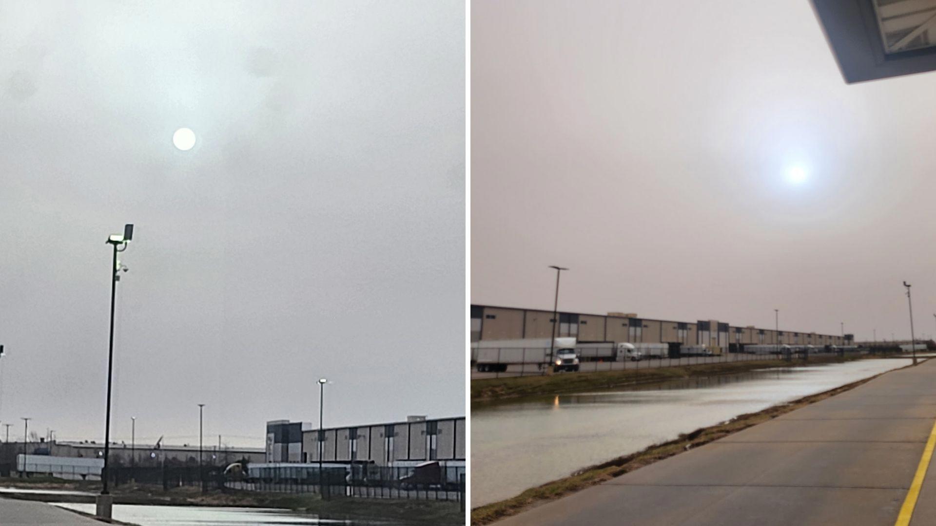 Dust cause hazy skies for Missouri and Illinois on Wednesday, drought ...