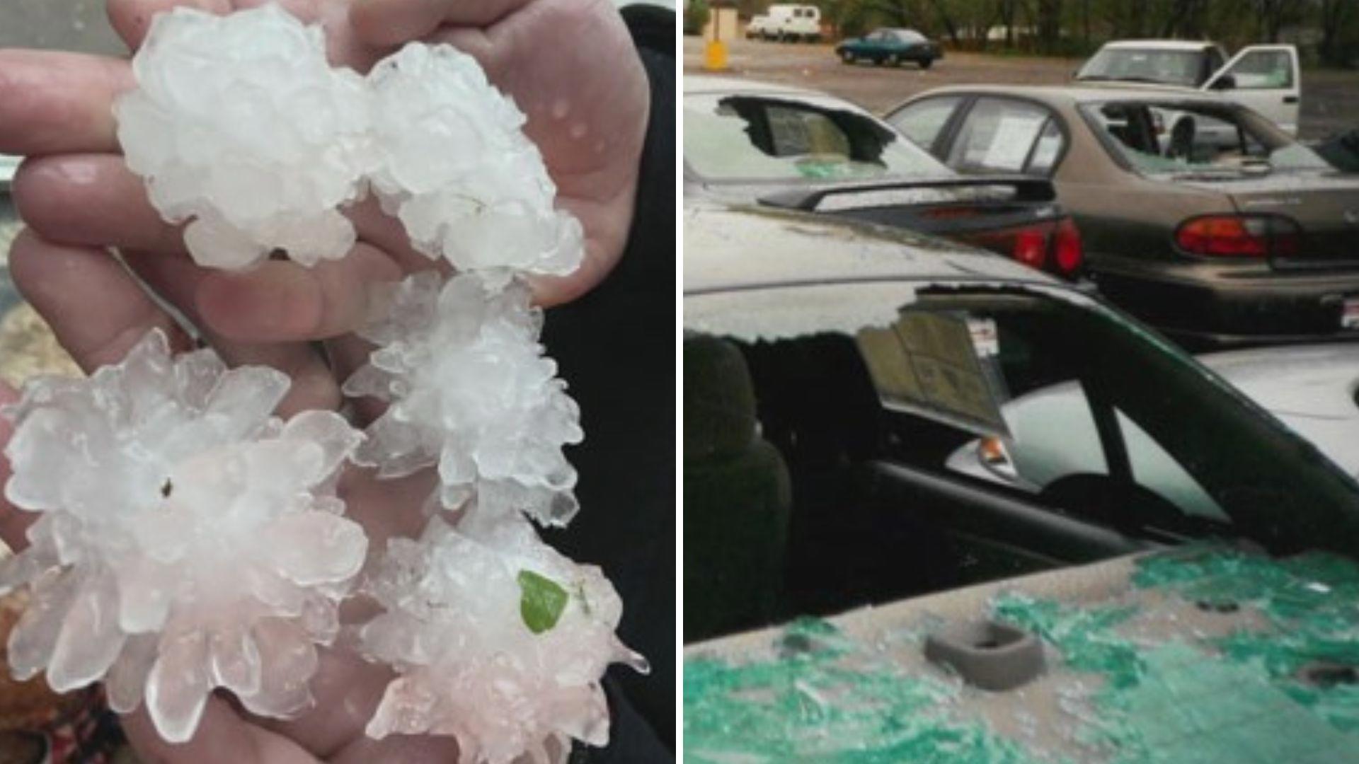 'Giant' hail reports surge in Missouri and Illinois. Here's why | ksdk.com