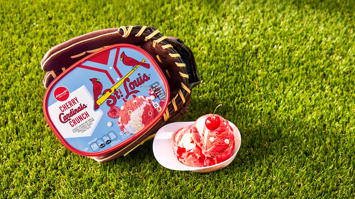 Schnucks releases Cardinals-themed ice cream | ksdk.com