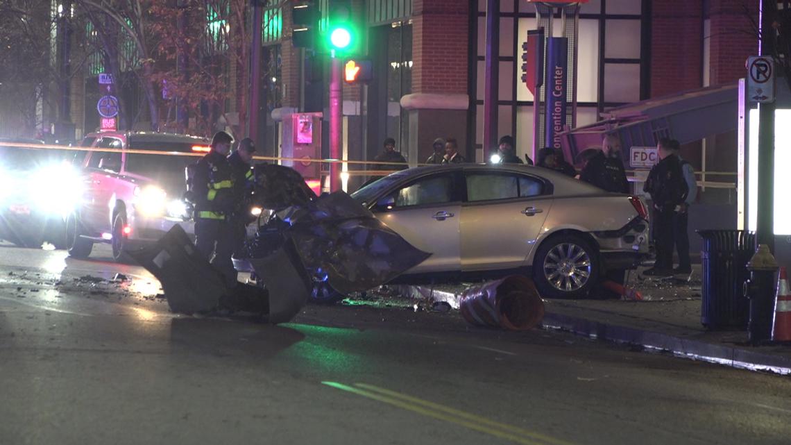 Bi-state police chase ends in St. Louis crash; suspect dies | ksdk.com