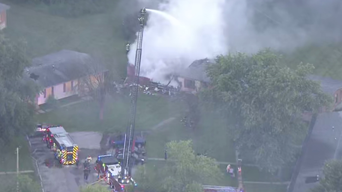 Crews respond to fire at Northwinds Apartments | ksdk.com