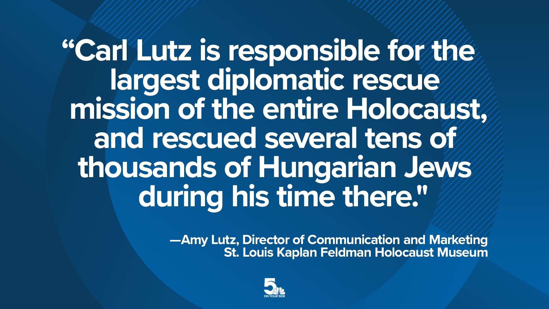 Carl Lutz: Saved thousands during the Holocaust | ksdk.com