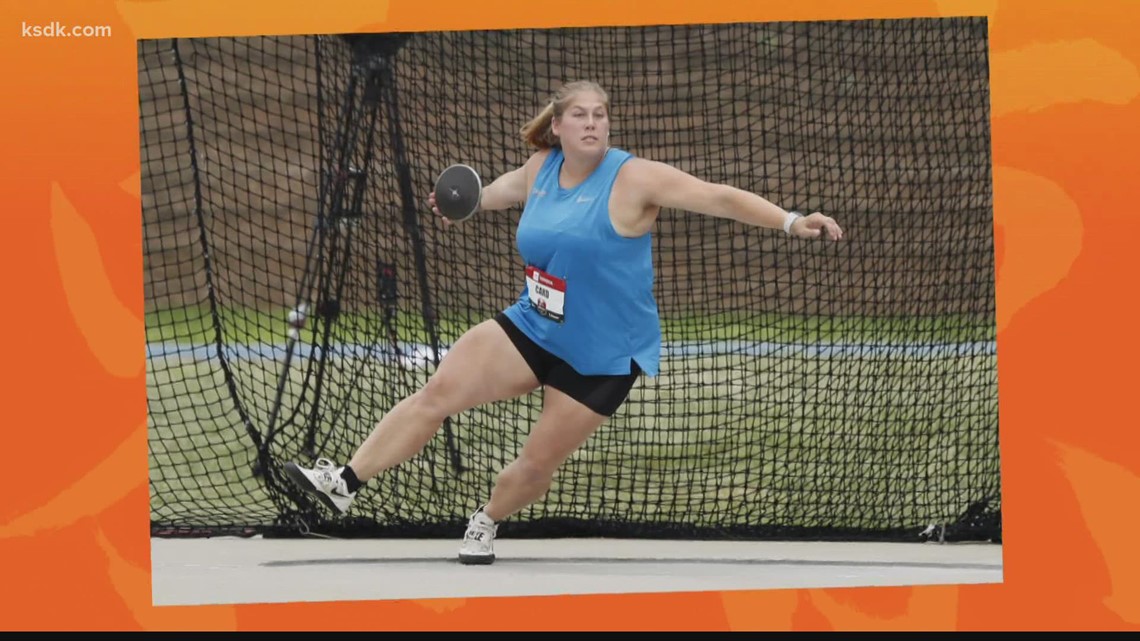 She's a marriage counselor by day, discus thrower by night | ksdk.com