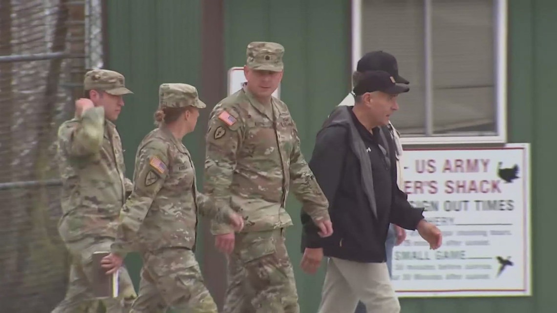 Texas National Guard arrives in Illinois | ksdk.com