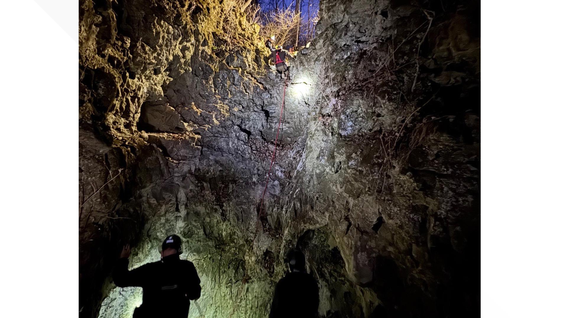 Badly-injured rock climber rescued in Sullivan over the weekend | ksdk.com