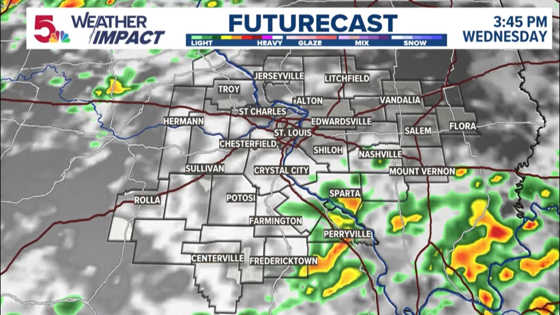 St. Louis live storm radar on June 18 | Tornadoes possible from Wednesday storms | ksdk.com