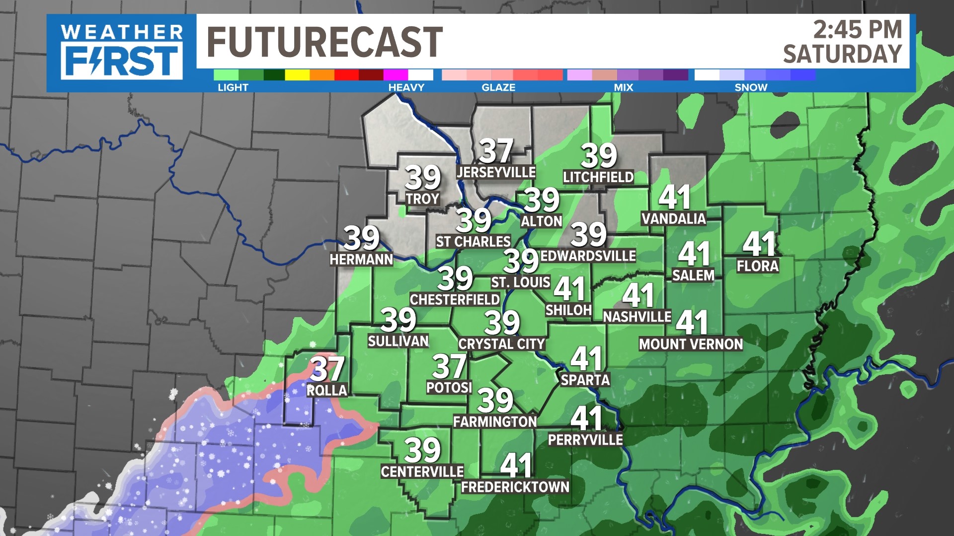 Rainfall helps St. Louis drought conditions | ksdk.com