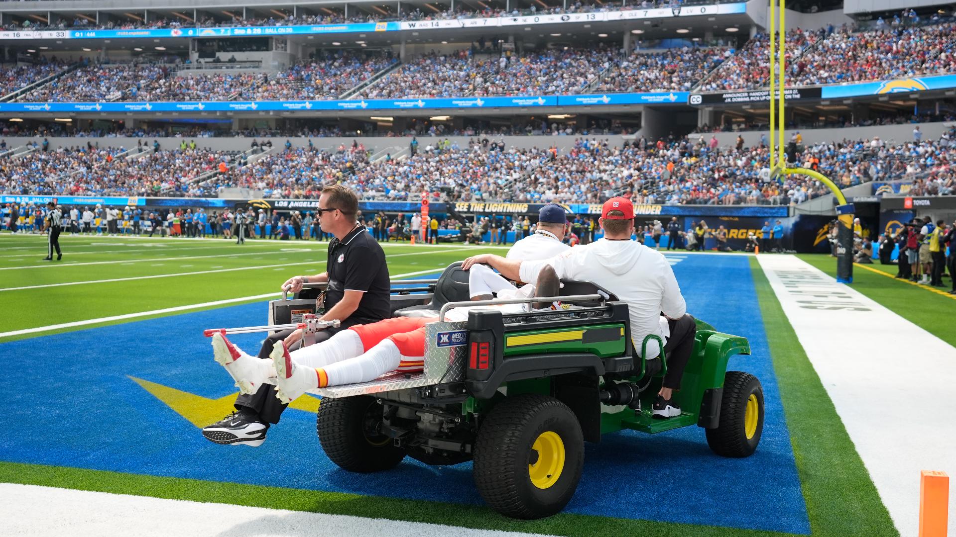 Chiefs WR Rashee Rice could be lost for season with knee injury | ksdk.com