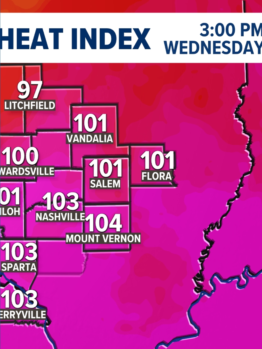 St. Louis heat eases with midweek cold front | ksdk.com