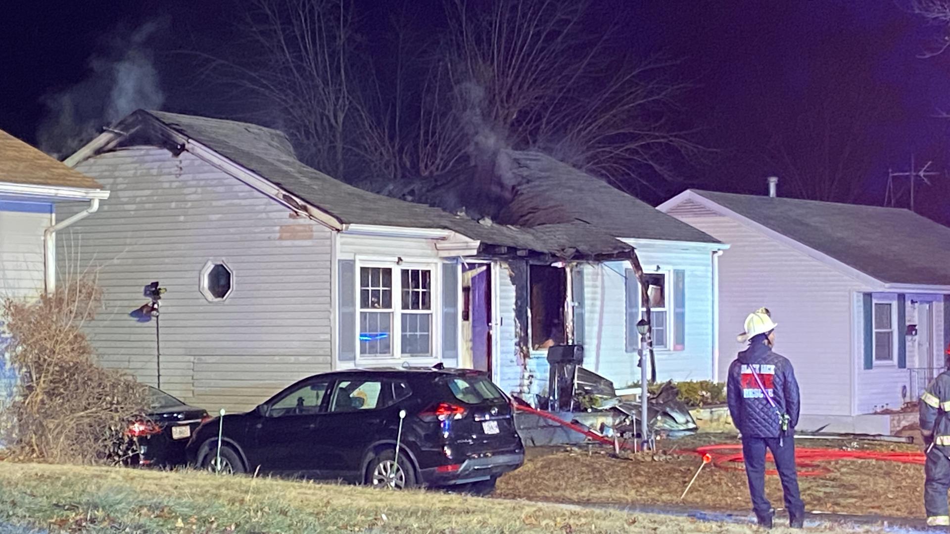 North St. Louis County home left uninhabitable after fire | ksdk.com