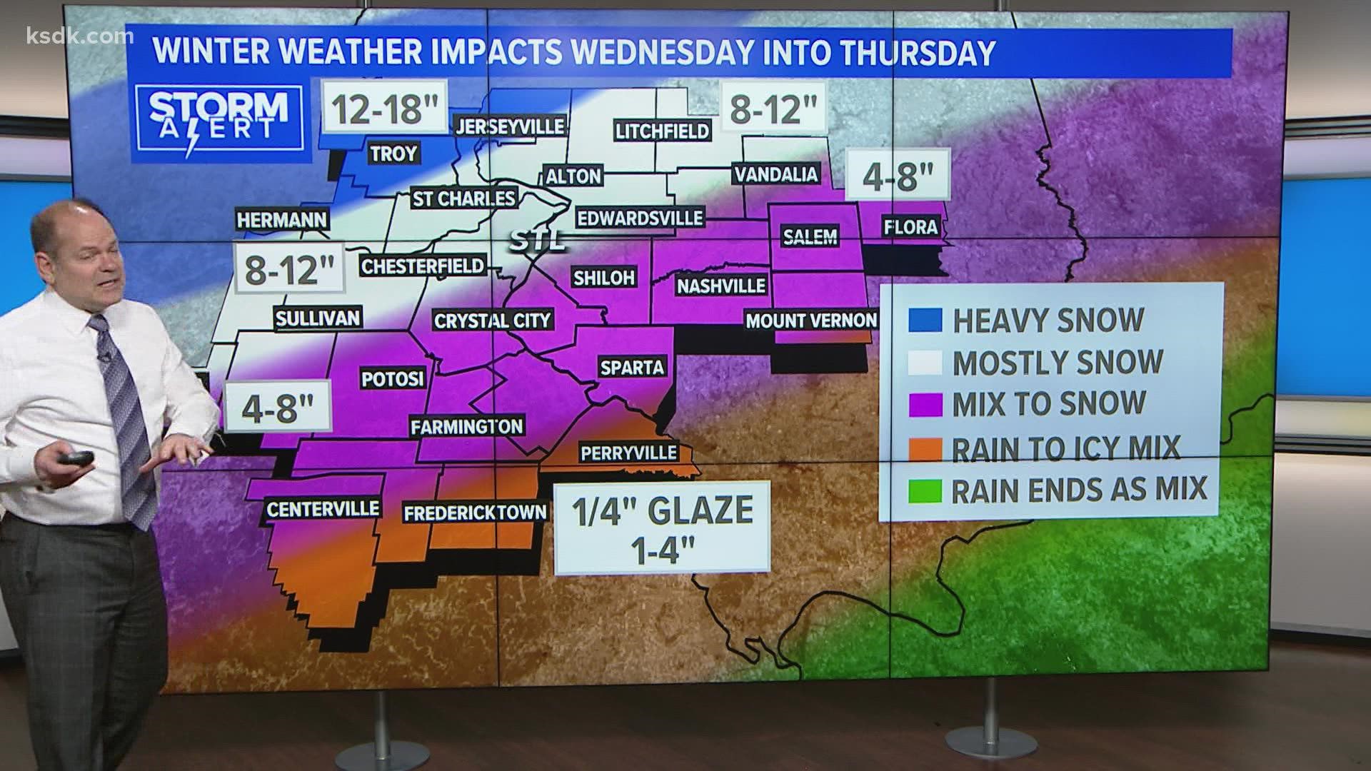 Storm Alert: Scott Connell gives an update Tuesday afternoon on the ...