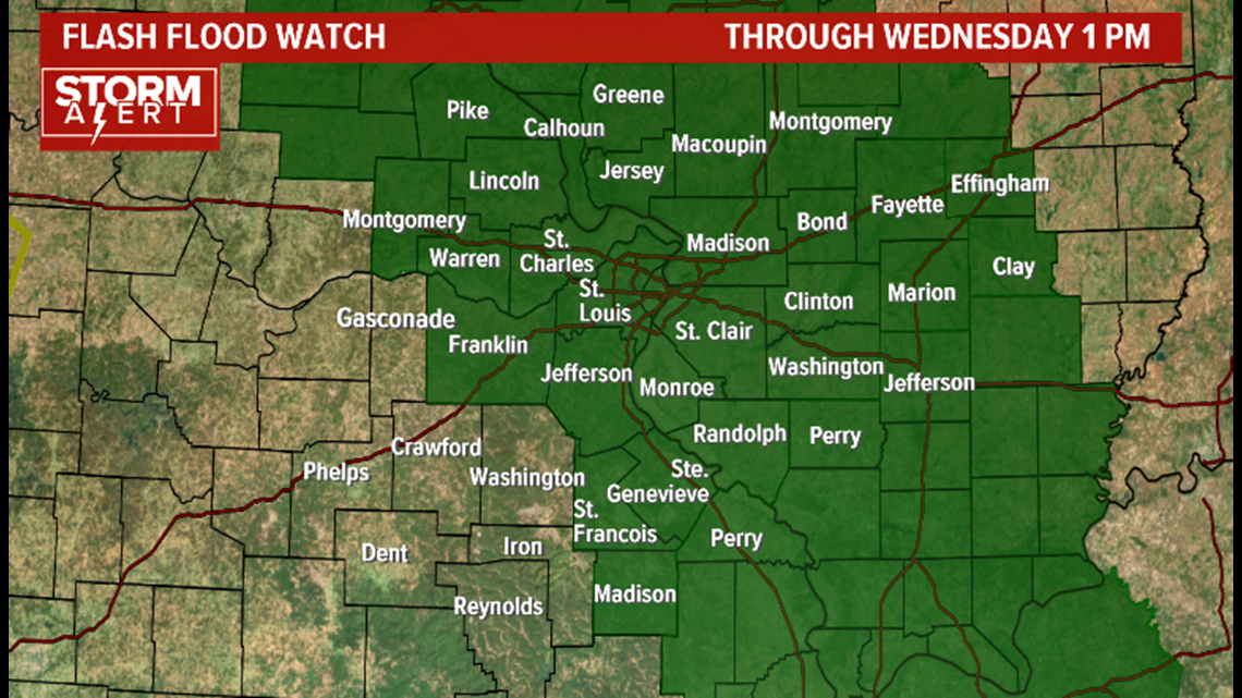St. Louis weather | Storm alert Wednesday | ksdk.com