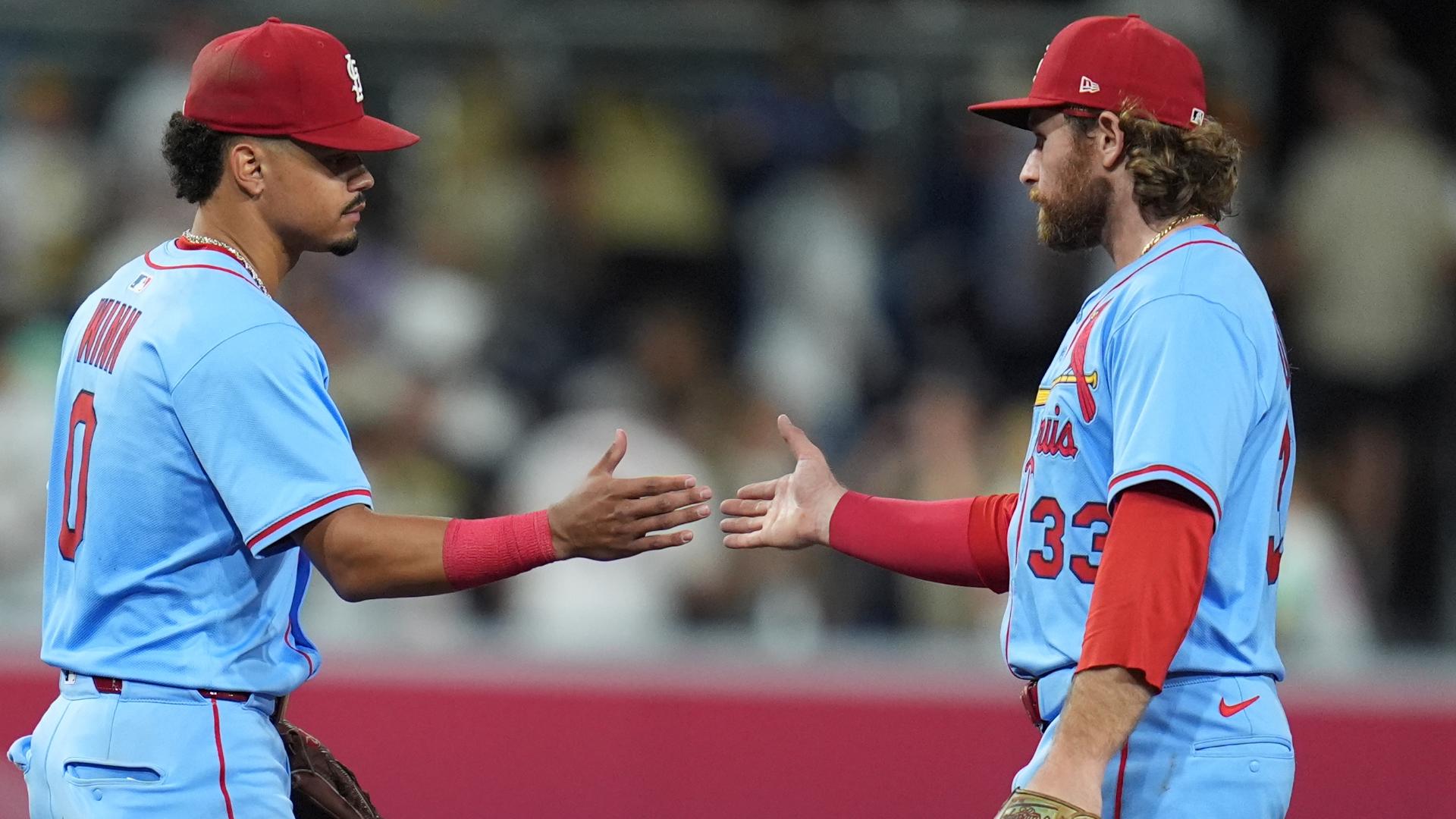 Winn gets a big hit as the Cardinals rally past the Padres 8-5 | ksdk.com