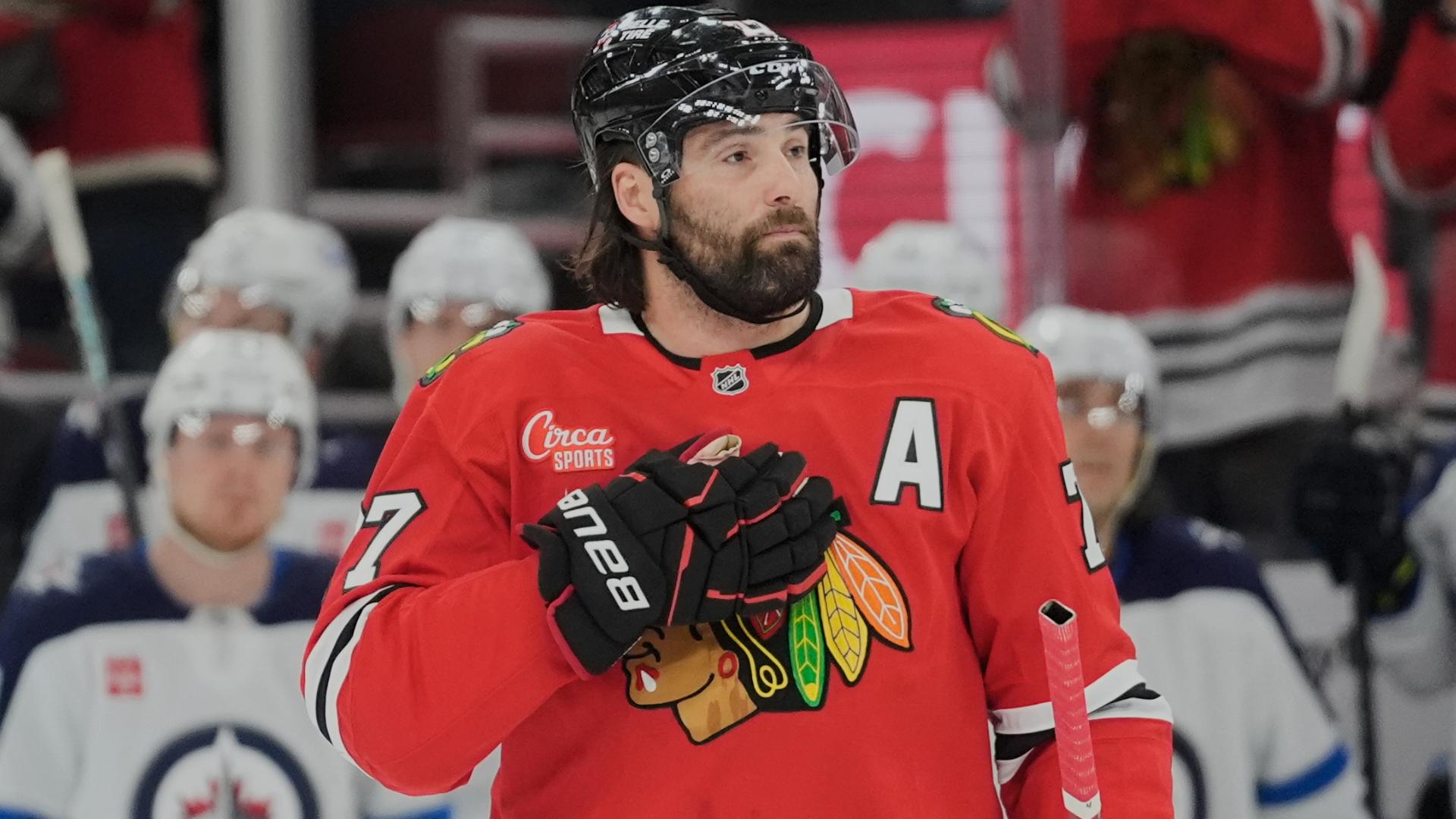Affton native Pat Maroon plays in final NHL game in the Blackhawks ...