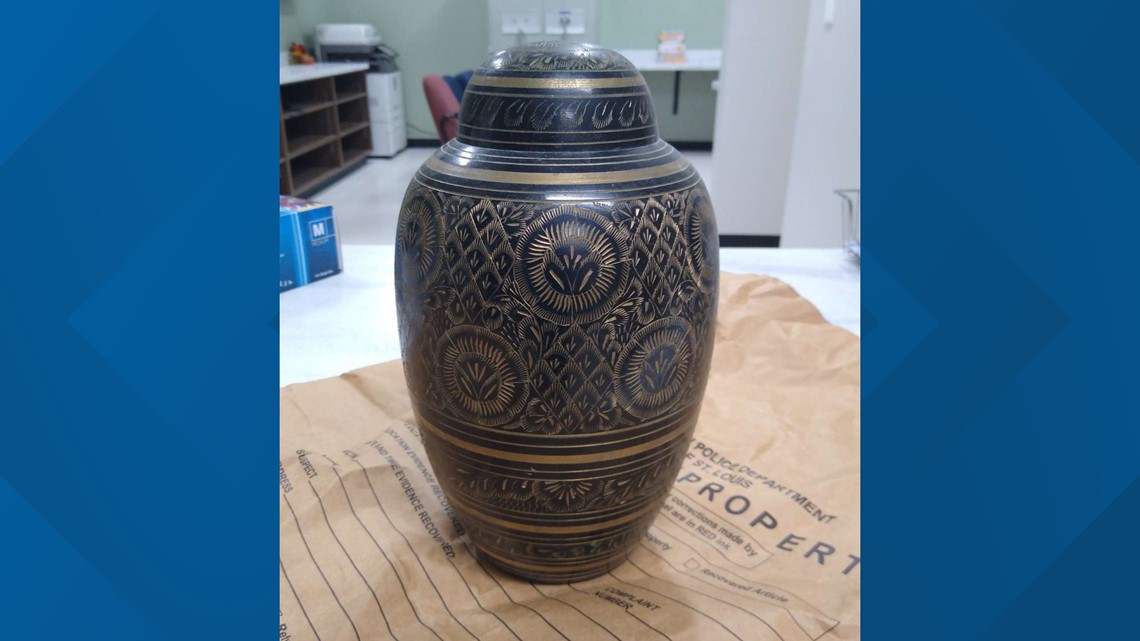 Urn found at Forest Park in St. Louis | ksdk.com