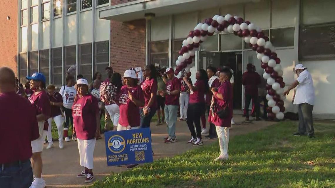 First day of school brings new start for St. Louis students after May ...