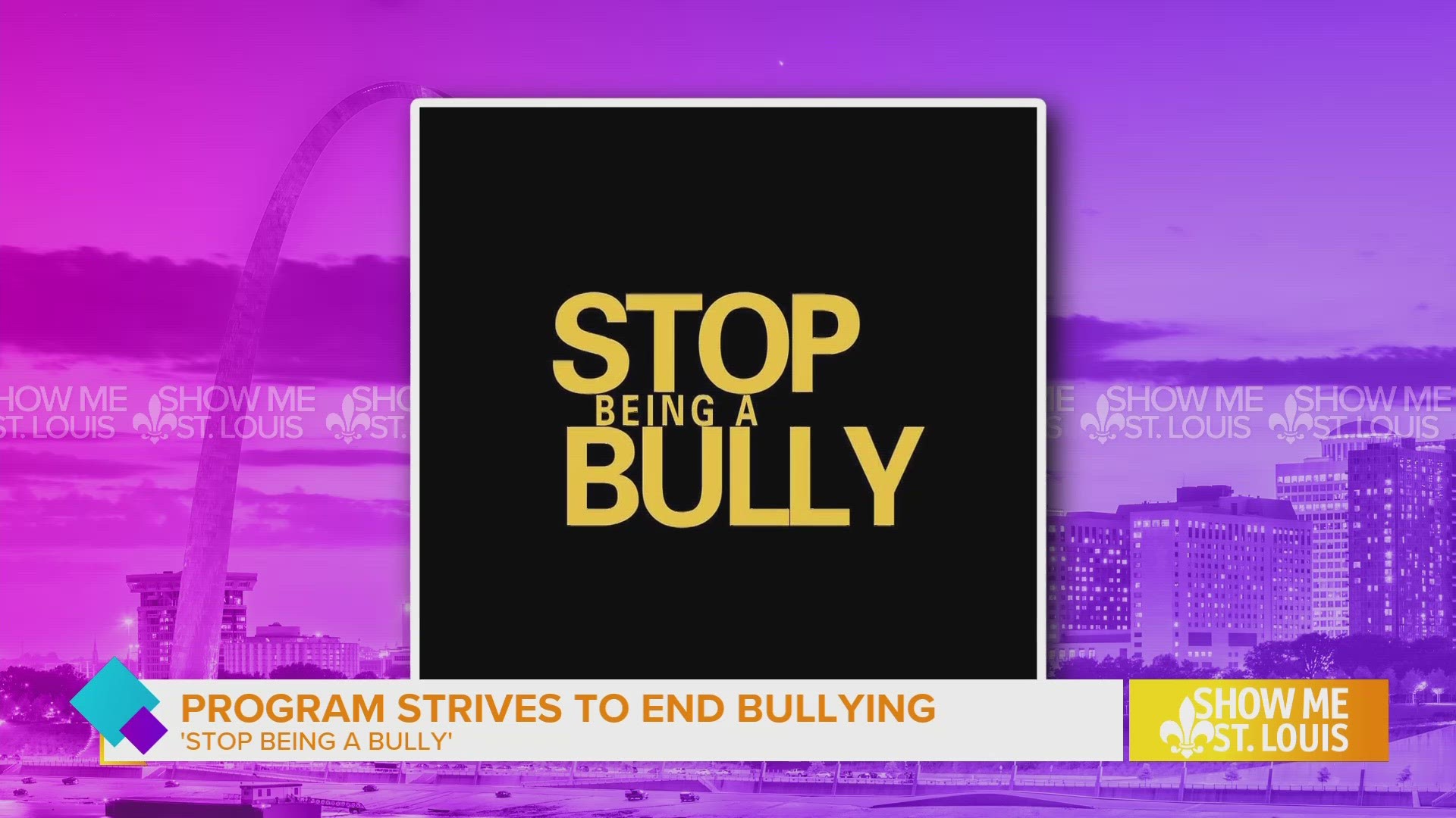 Stop Being a Bully to host summer event to end bullying | ksdk.com
