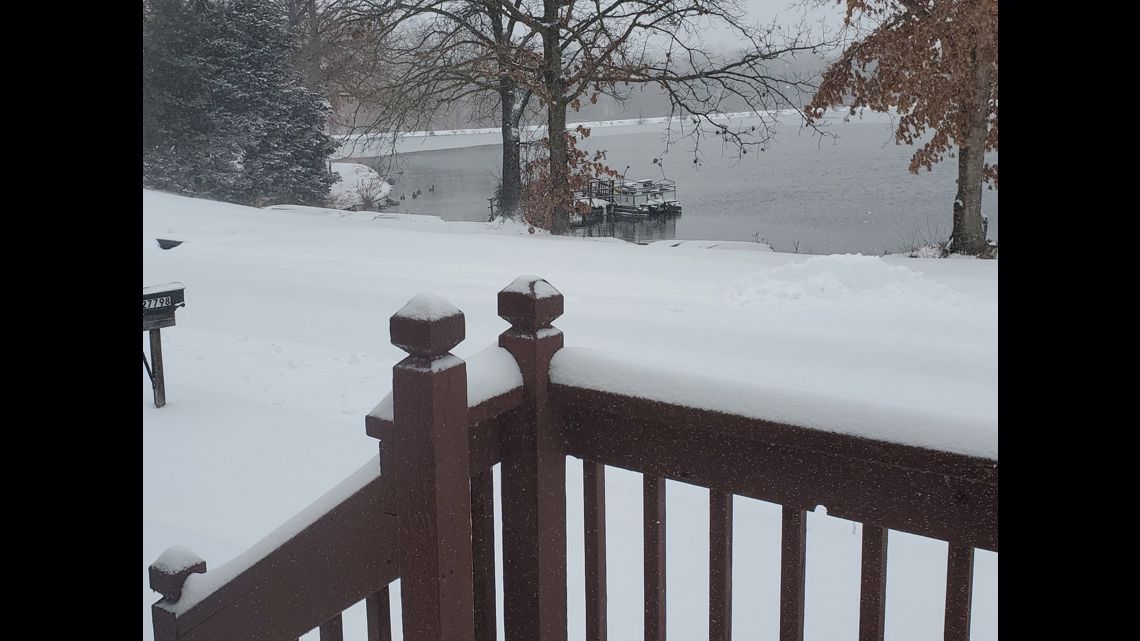 Viewers share photos of snow in St. Louis | ksdk.com