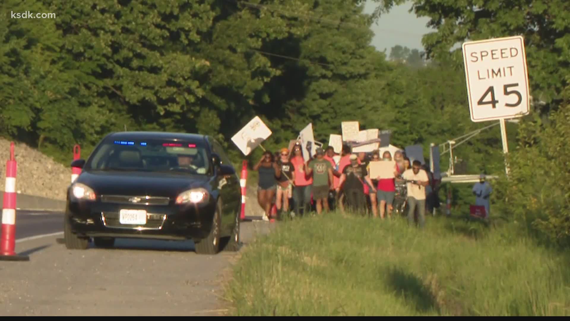 Missourian protests continue in Washington | ksdk.com