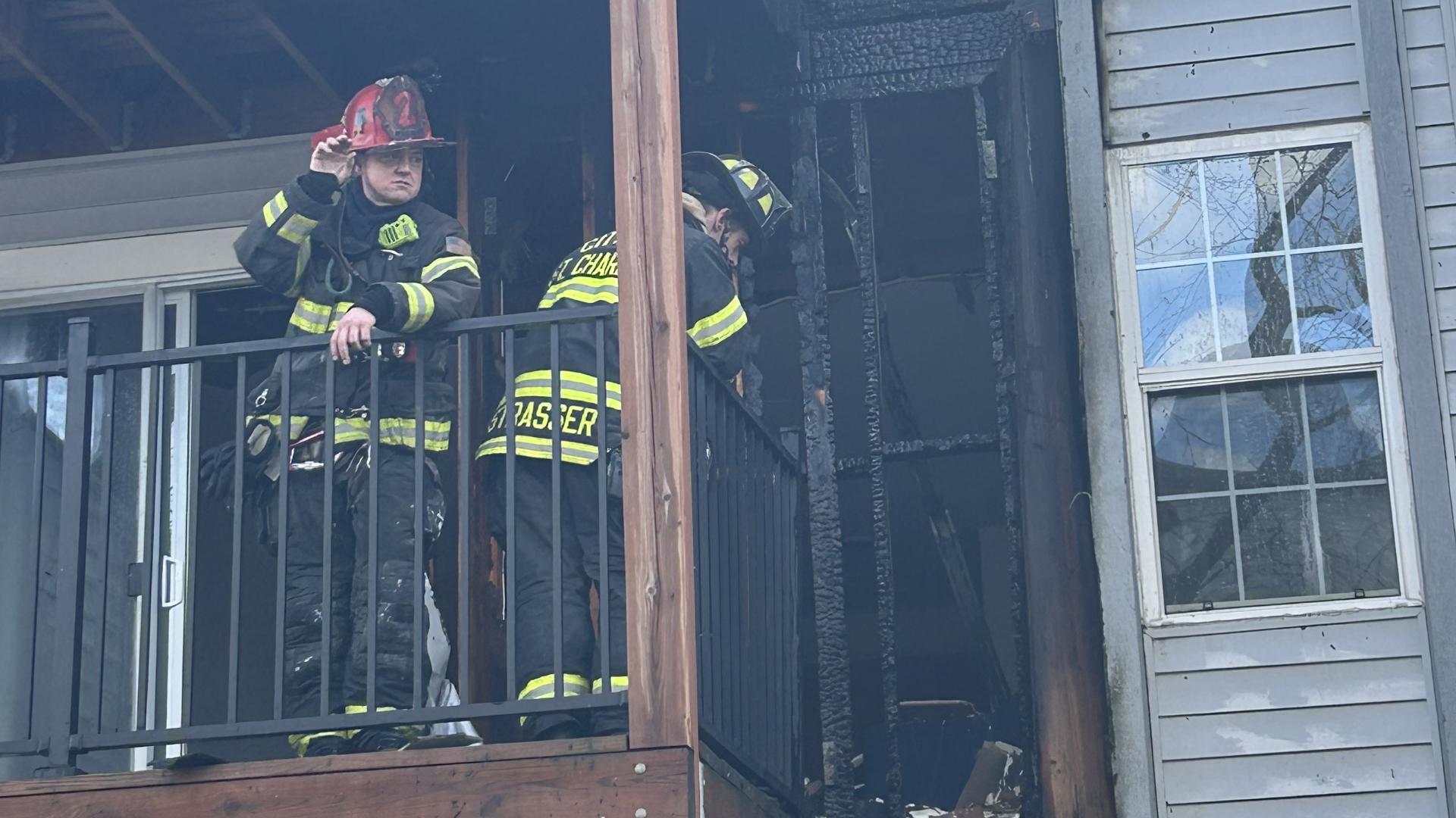 St. Charles fire injuries resident, firefighter | ksdk.com
