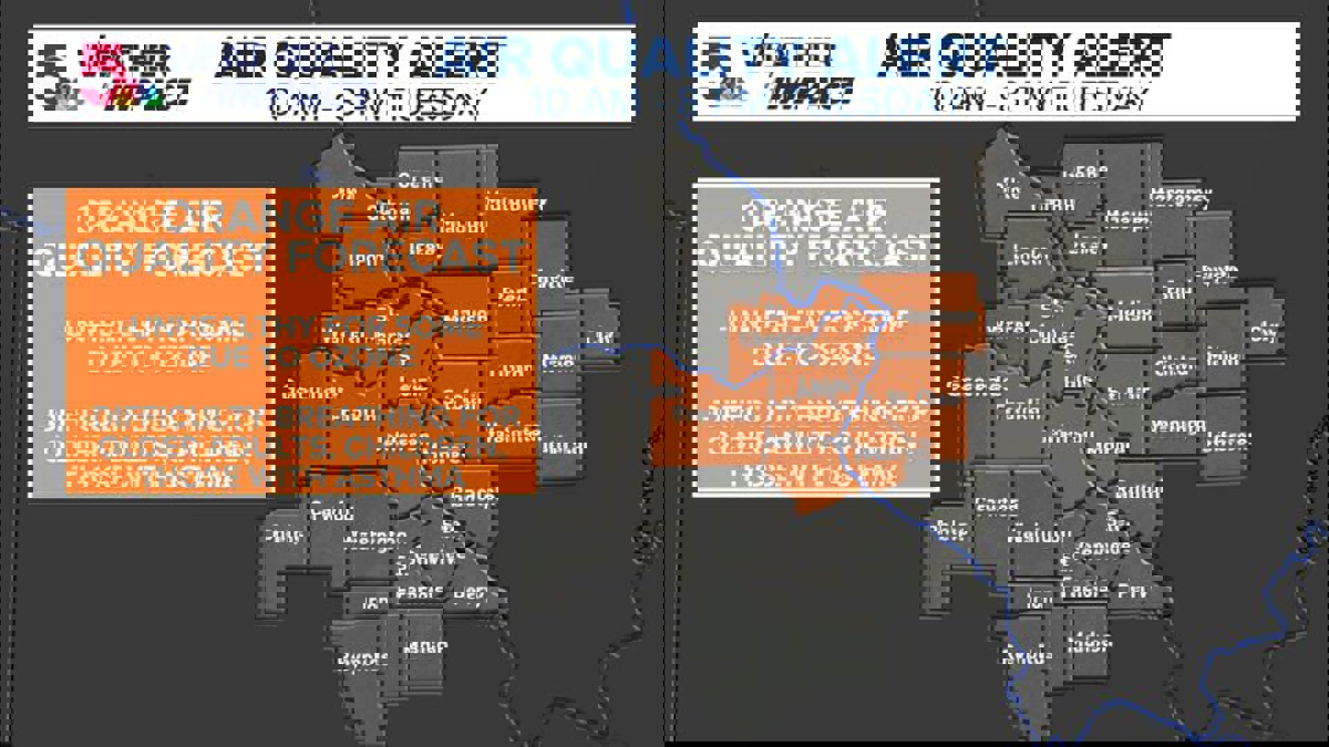 Poor air quality alert on Tuesday for St. Louis and surrounding ...
