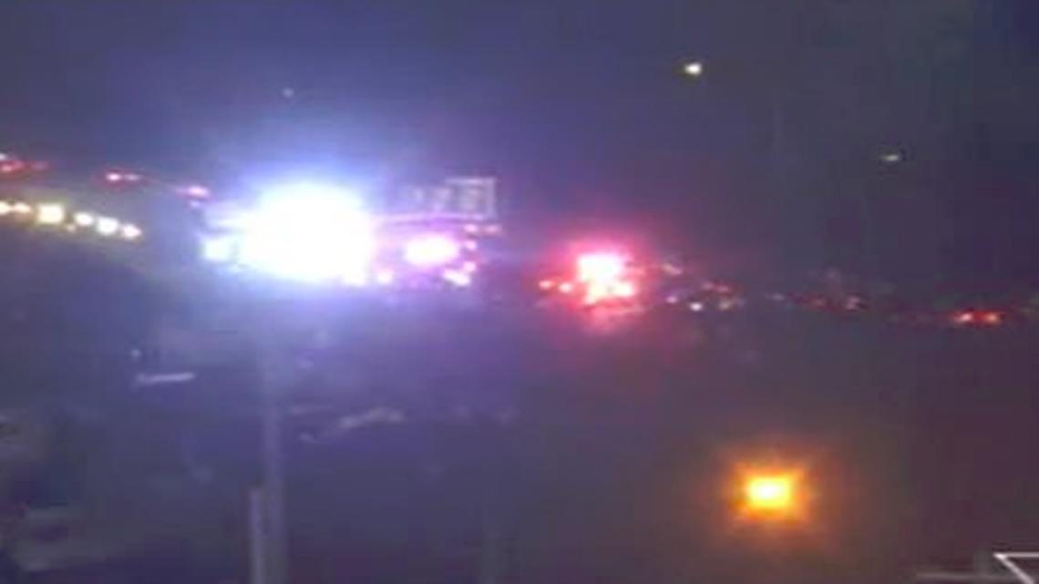 Crash closes eastbound I-70 at Jennings Station Road | ksdk.com