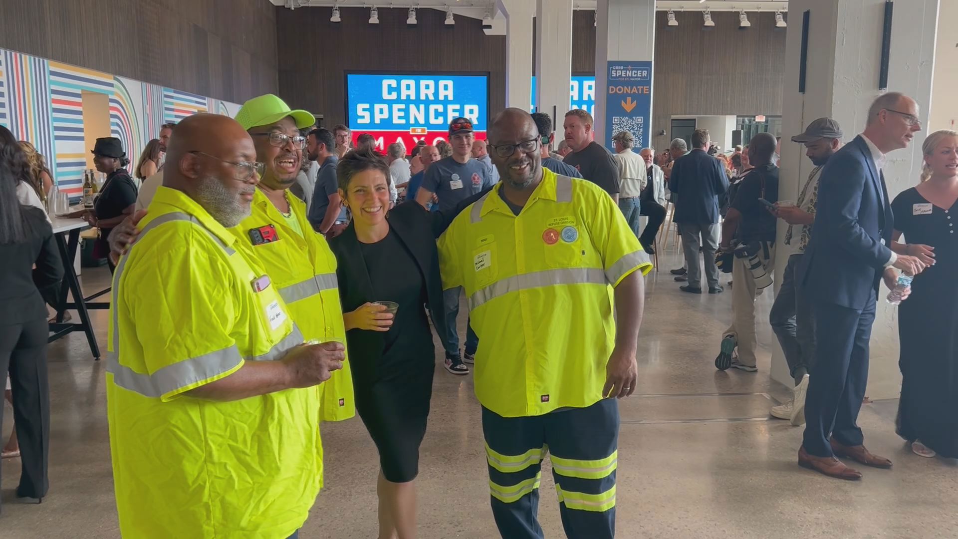 Cara Spencer asks crowded room of St. Louis voters: 'Can we turn this ...