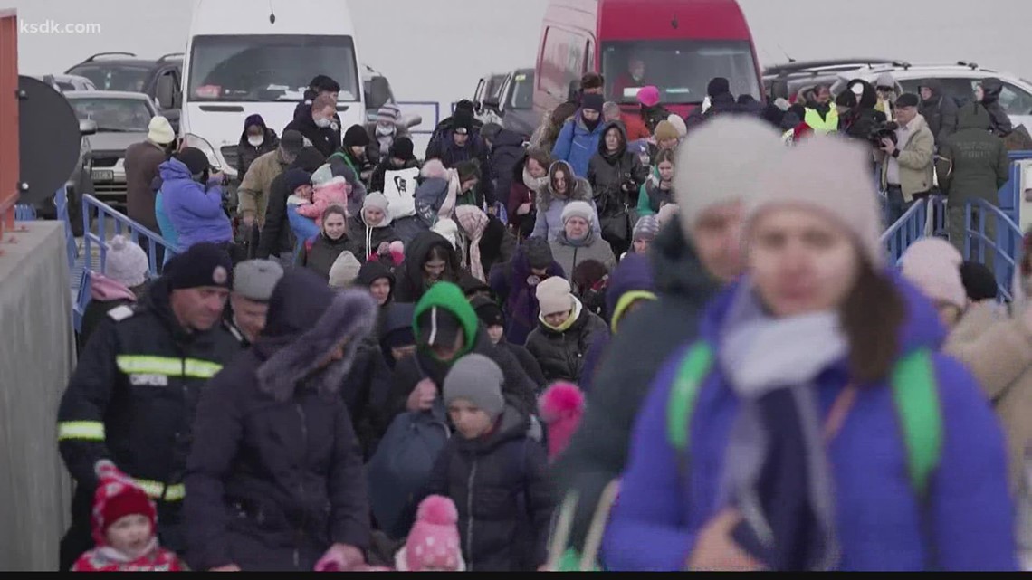 Polish immigrant helping Ukrainian refugees from Metro East home | ksdk.com