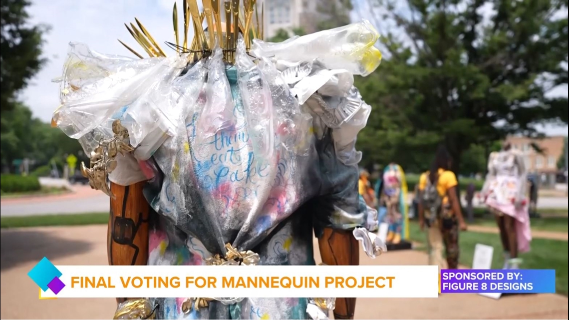 Mannequins Project showcases sustainability art | ksdk.com