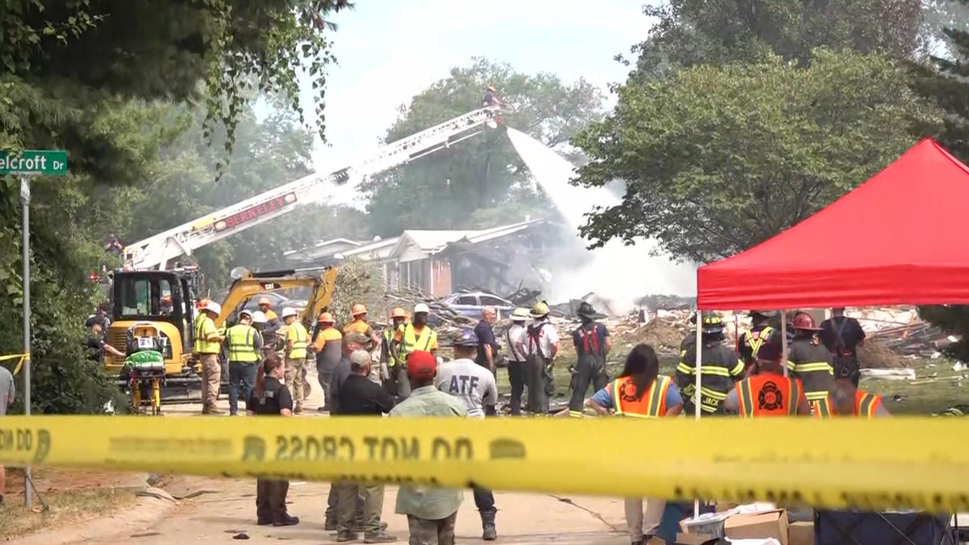 Neighbors near St. Louis home explosion share terrifying moments | ksdk.com