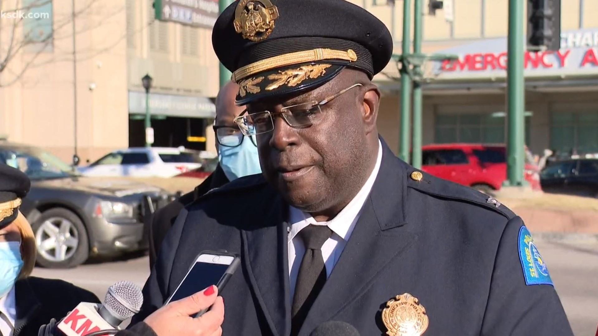 St. Louis police chief defends officers amid allegations | ksdk.com