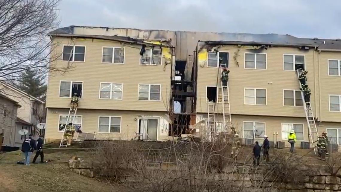 South St. Louis County apartment fire leaves 20 families without a home ...