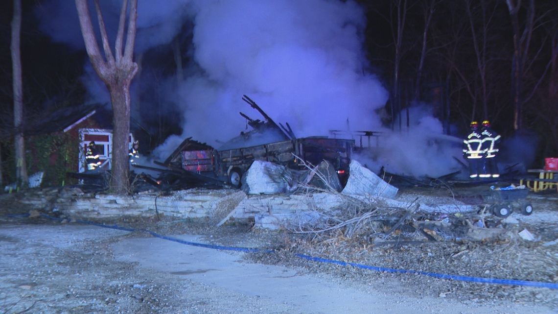 House fire destroys Wentzville home days before Christmas | ksdk.com