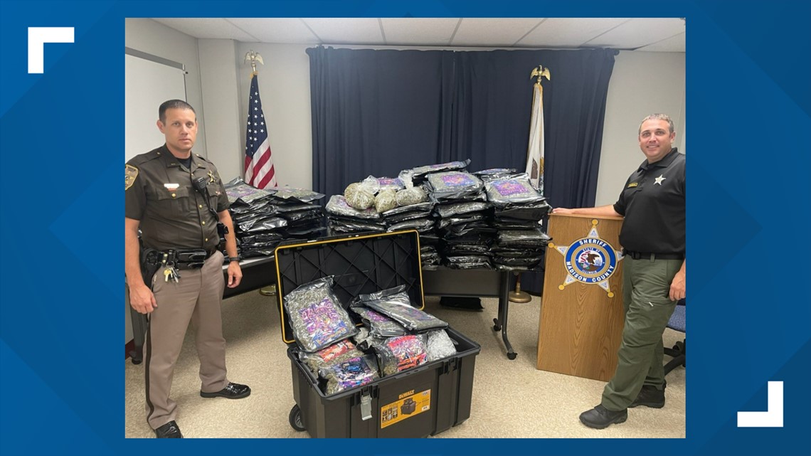 Madison County Sheriff’s Office seize 208 pounds of cannabis | ksdk.com