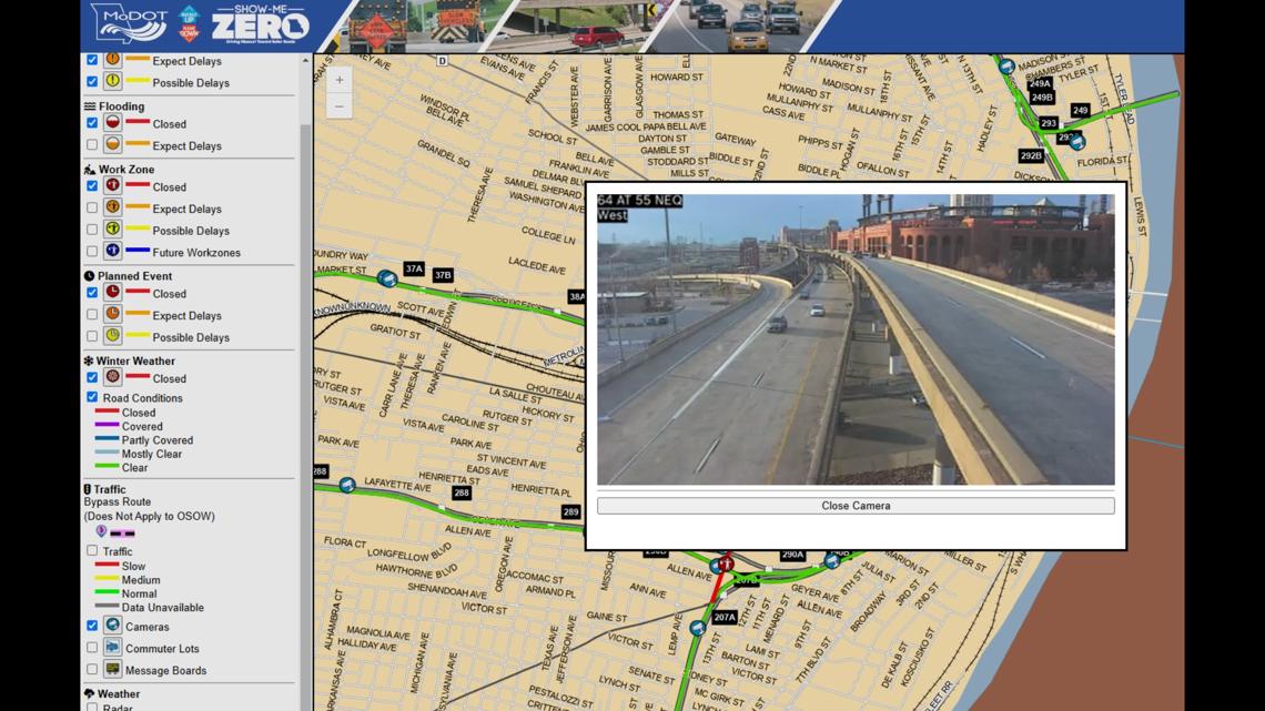 St. Louis, Missouri area road conditions | ksdk.com