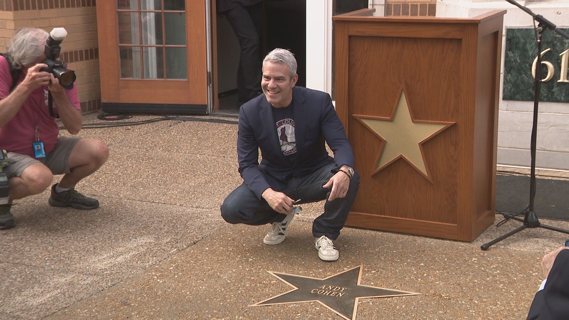 Andy Cohen gets star on St. Louis Walk of Fame | ksdk.com