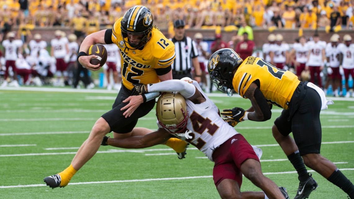Brady Cook helps No. 6 Missouri rally past No. 24 Boston College 27-21 ...