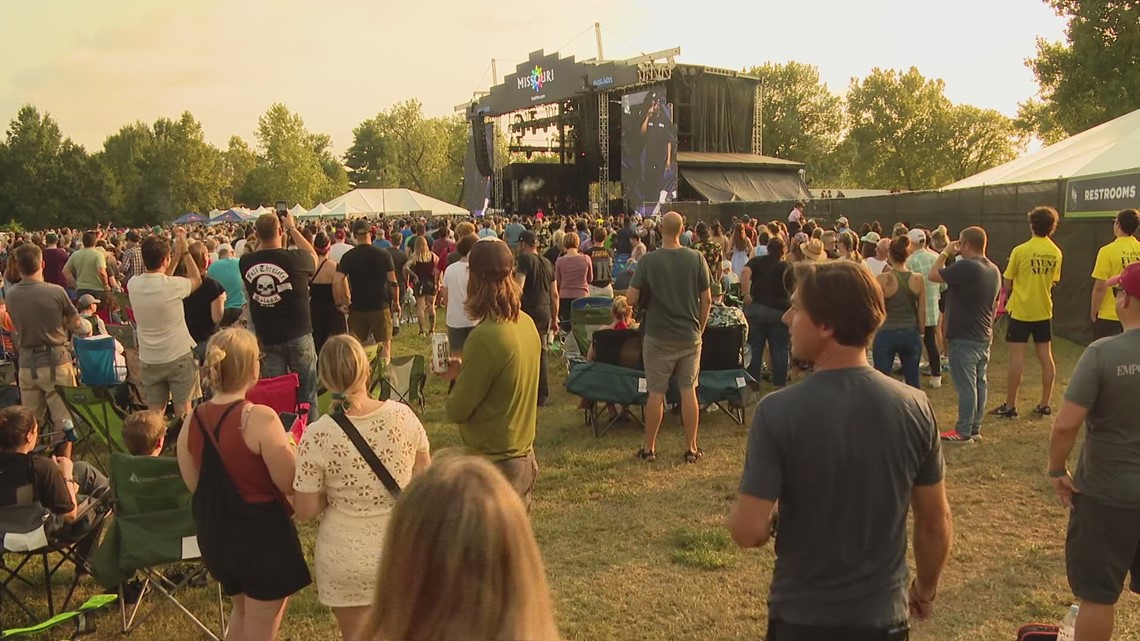 Evolution Festival draws thousands of people to Forest Park | ksdk.com