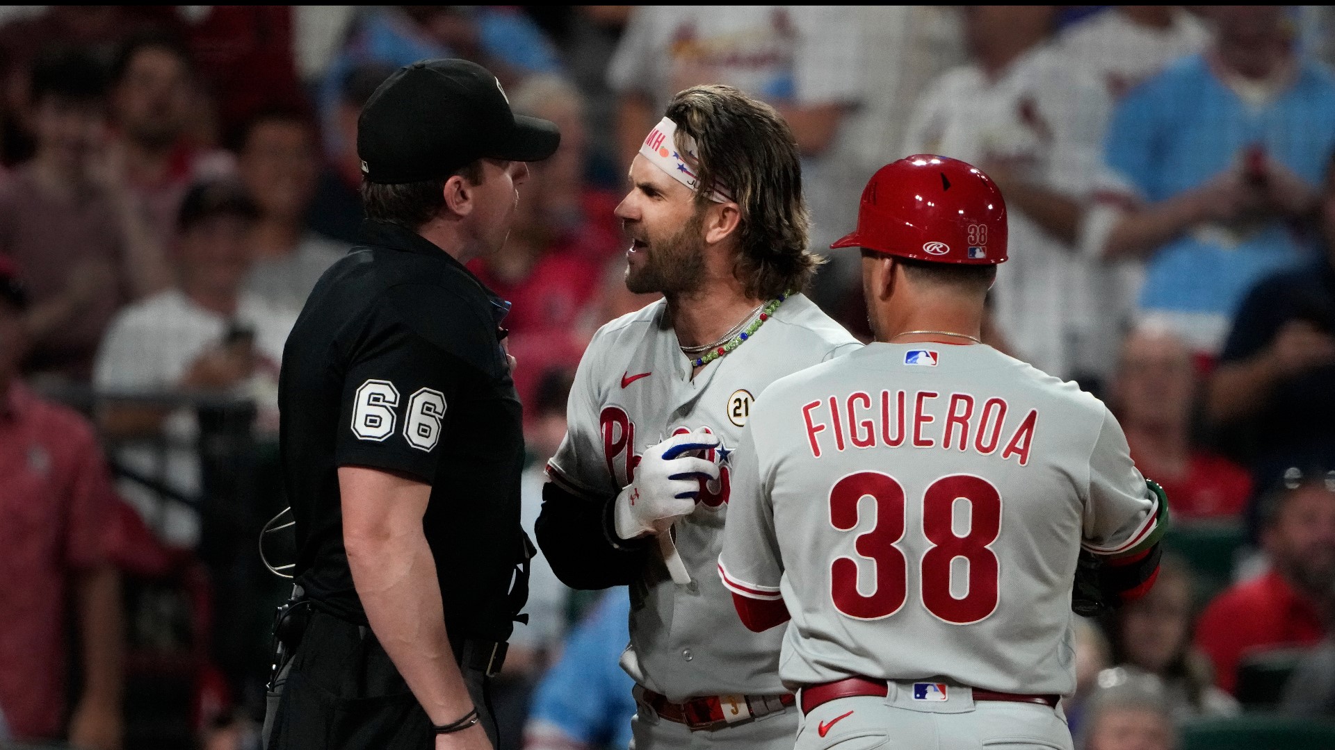 Phillies Bryce Harper ejected from game vs. Cardinals | ksdk.com