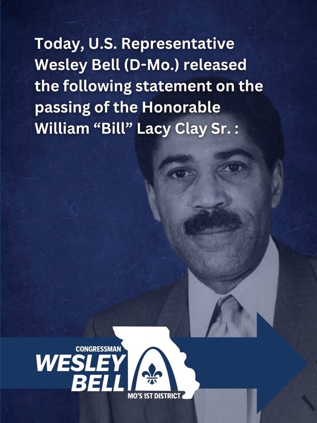 Missouri's 1st Black US Congressman Bill Clay Sr. dies at 94 | ksdk.com