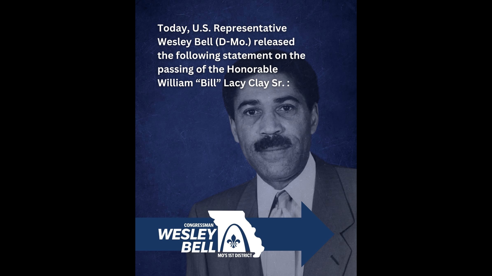 Missouri's 1st Black US Congressman Bill Clay Sr. dies at 94 | ksdk.com