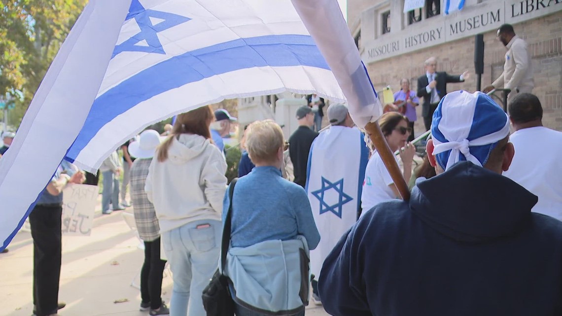Peace in Israel, Palestine a hope for St. Louis rally attendees | ksdk.com
