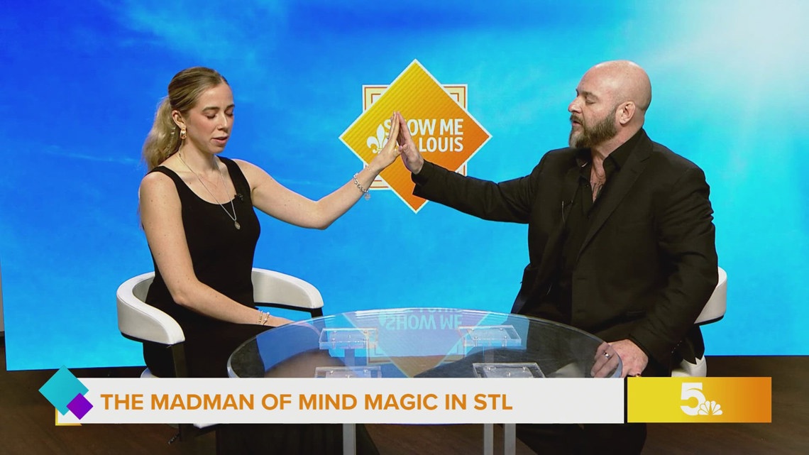 Israel Mandrake dazzles with mentalist skills across the country | ksdk.com