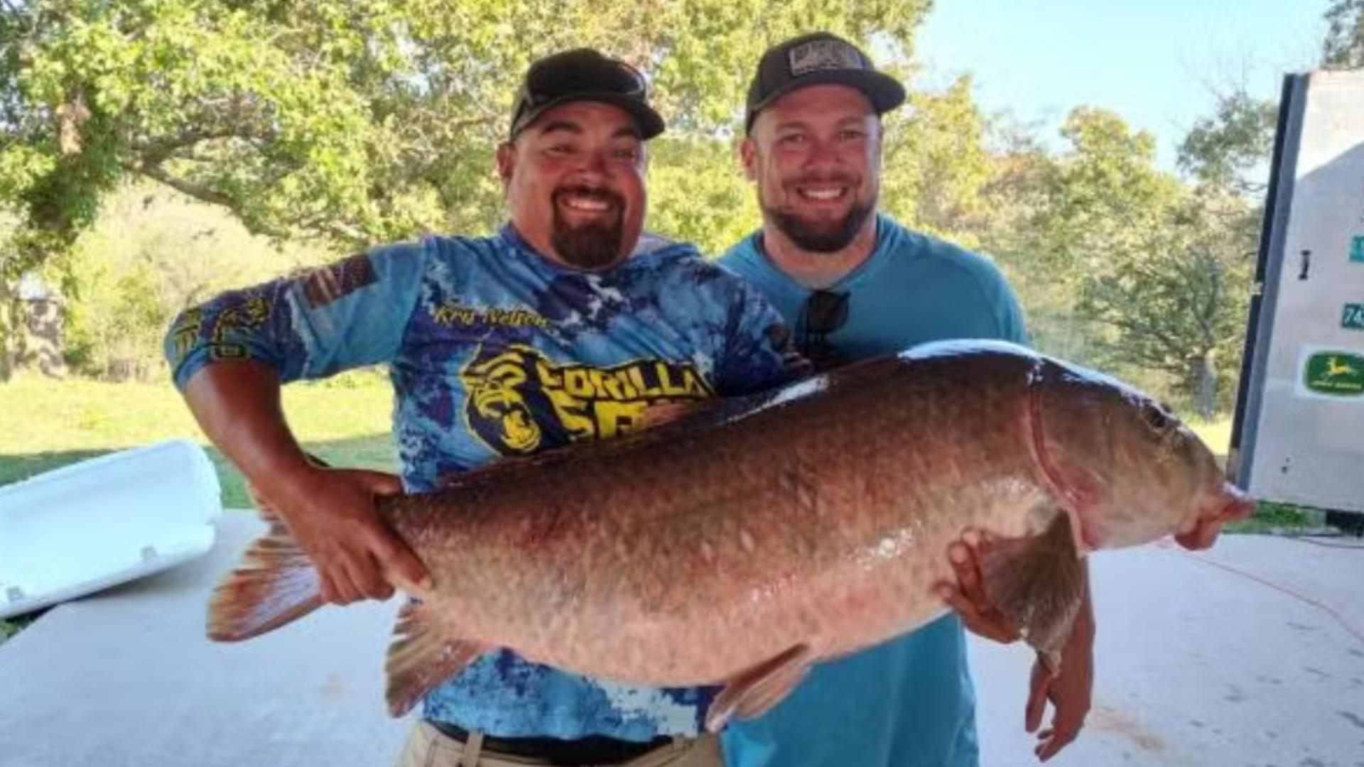 Missouri fishing record broken by massive black buffalo catch | ksdk.com