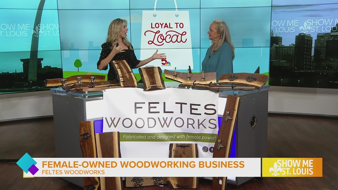 Meet the woman behind Feltes Woodworks | ksdk.com